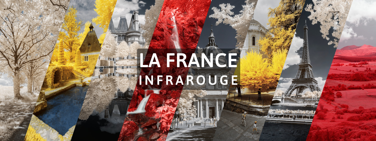 La France Infrarouge : un pays révélé par des couleurs stupéfiantes ...
